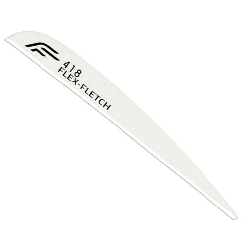 Flex-Fletch FFP 4.2″ Fletch (FFP-418, White) - Archer's Edge